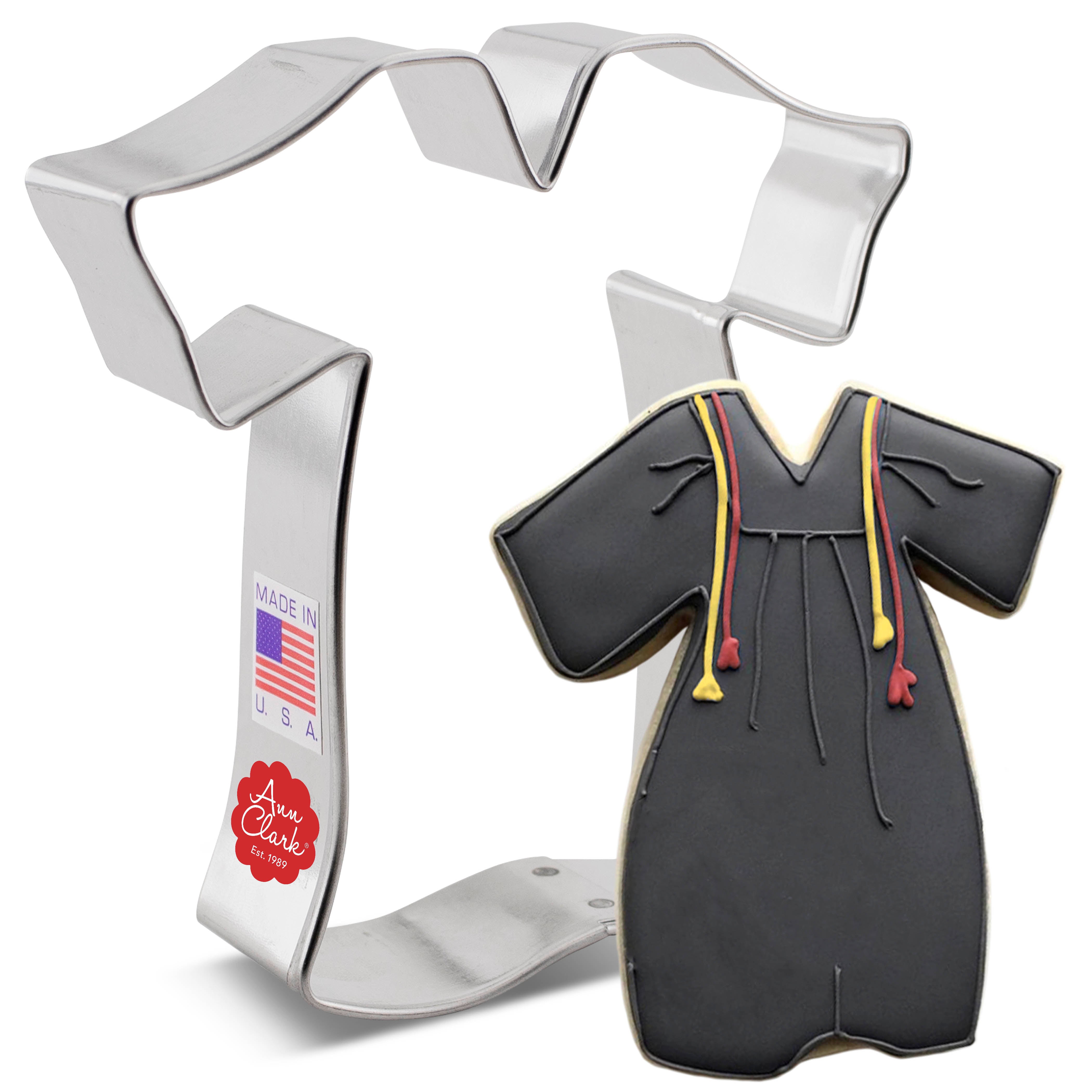 Graduation Gown Cookie Cutter | Ann Clark Wholesale