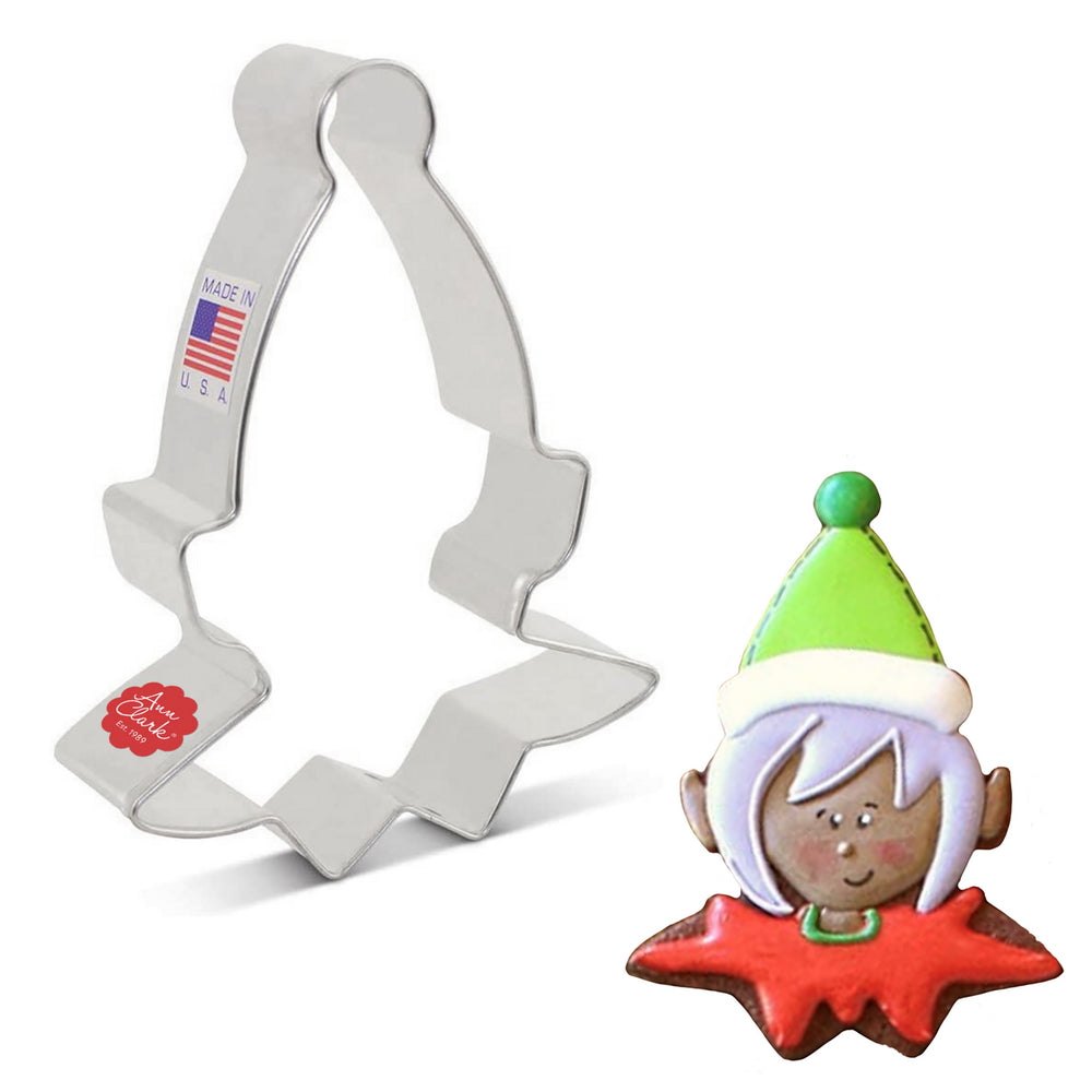 Elf Face Cookie Cutter | Ann Clark Wholesale